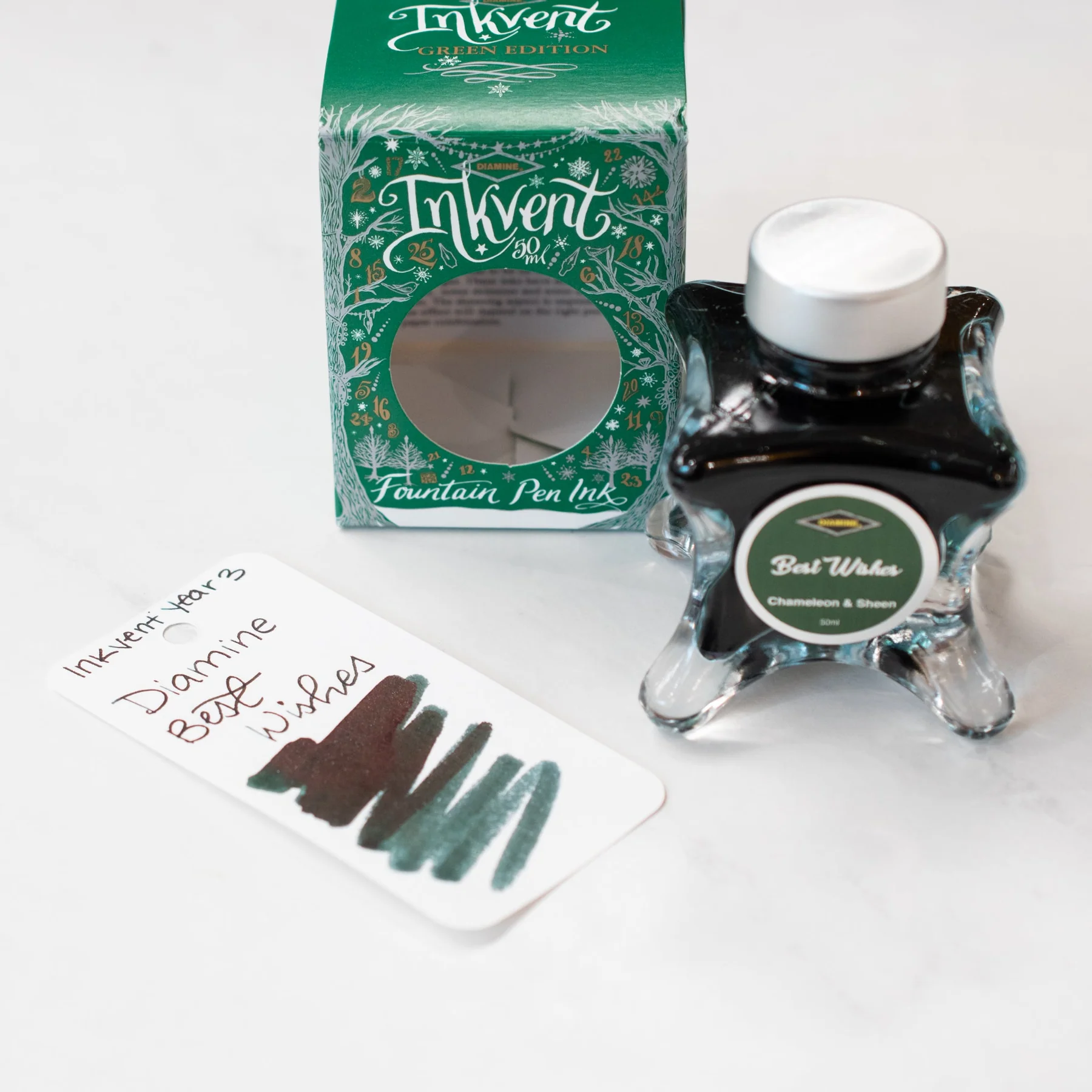 Diamine - Inkvent Green Edition - Best Wishes