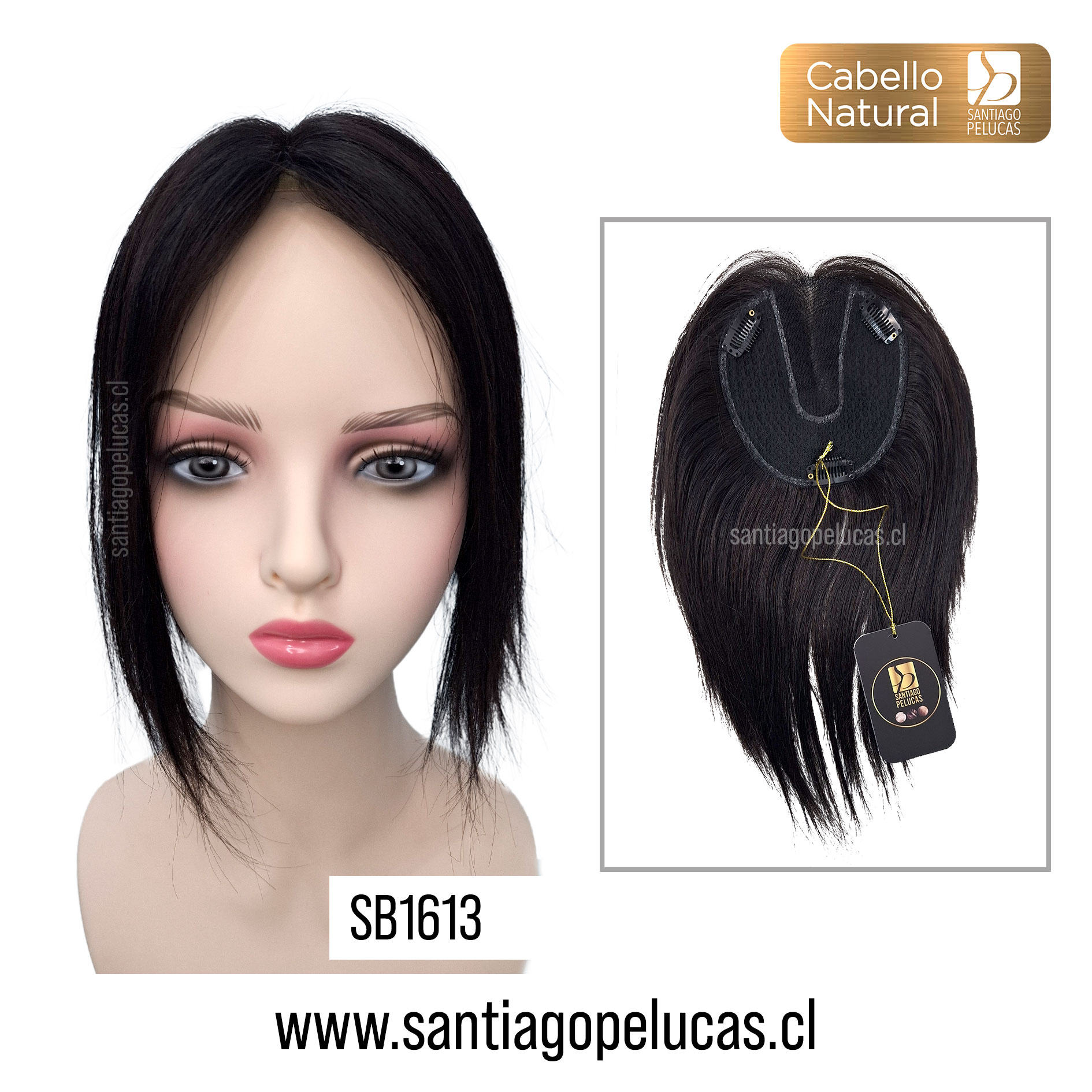 POSTIZO AUMENTADOR LACE NEGRO