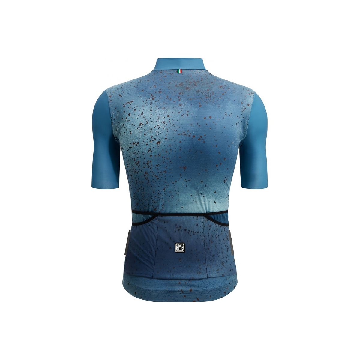 Maillot Santini Gravel Fango - Bluette