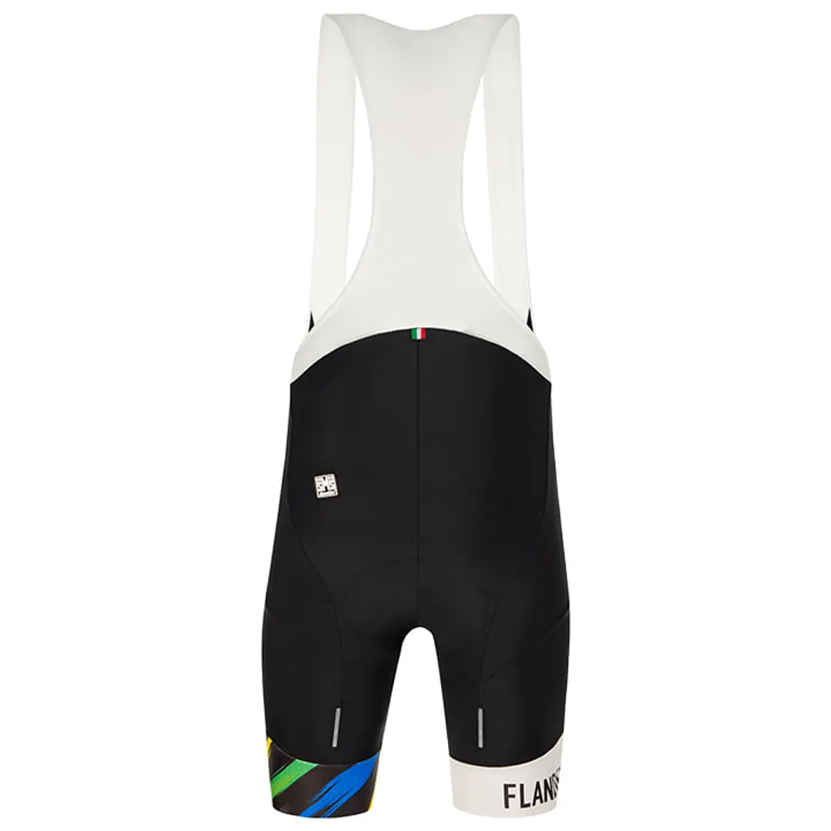 Calza Santini Flanders 2021 - Black/White