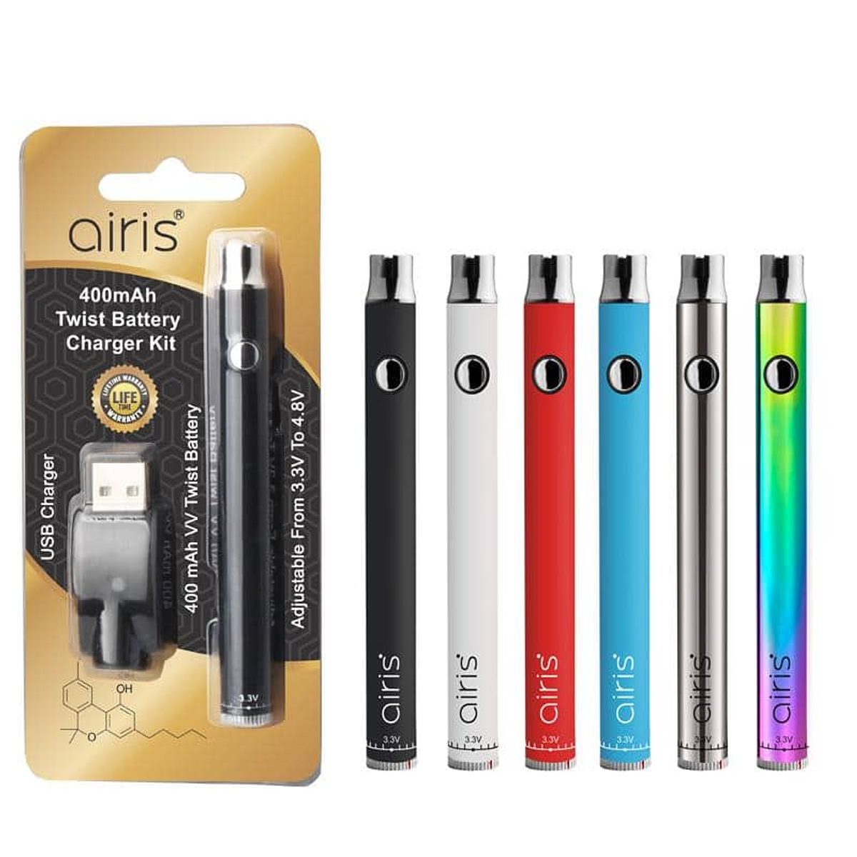 Airis Vertex Twist Bateria 510 | SantiVape Shop