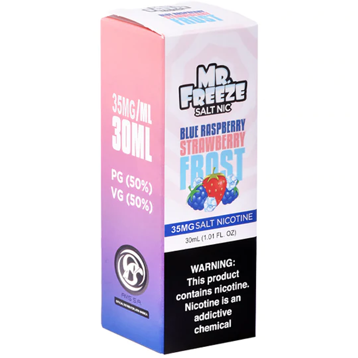 Mr. Freeze Blue Rasp Strawberry Frost Salt 30ml | SantiVape