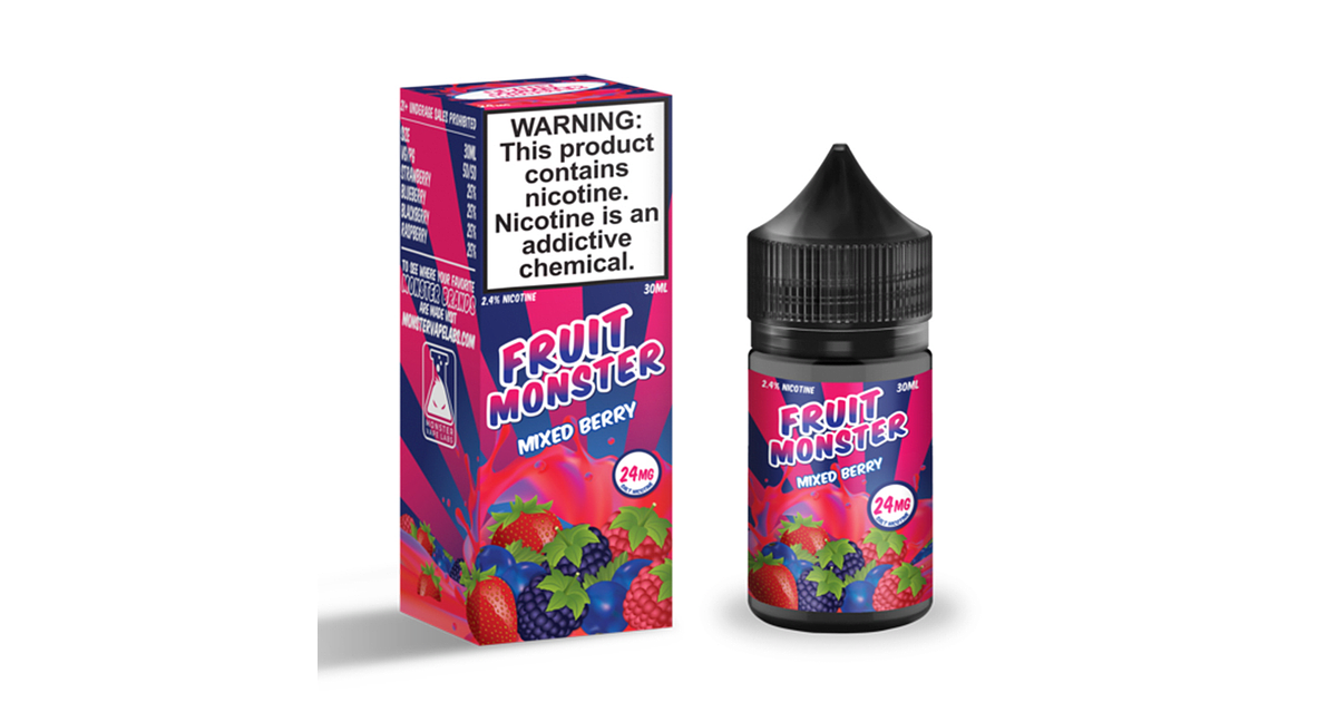 Fruit Monster Mixed Berry Salt 30ml | SantiVape Shop