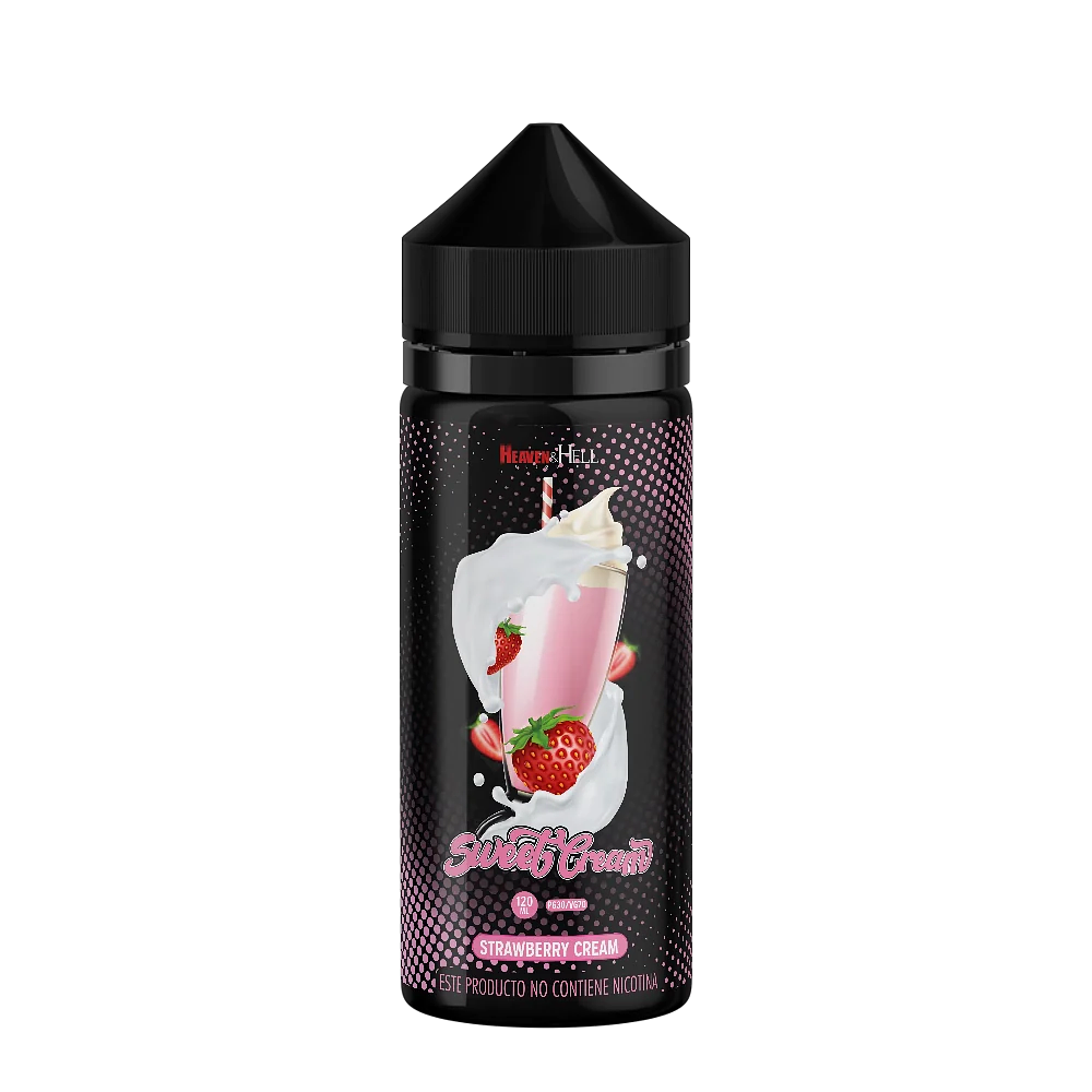 Heaven and Hell Strawberry Cream 120ml | SantiVape Shop
