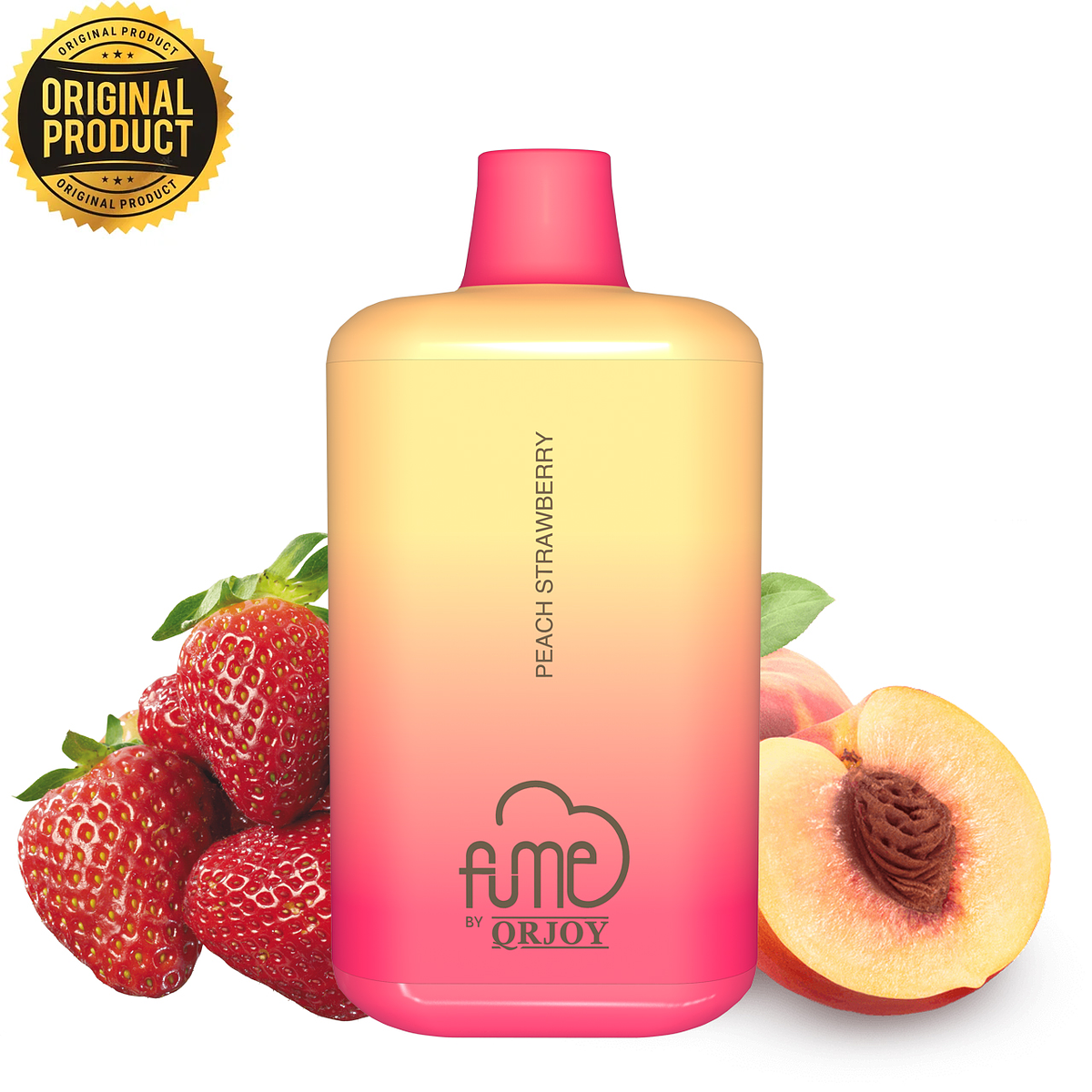 Fume Peach Strawberry 5K Puff | SantiVape Shop