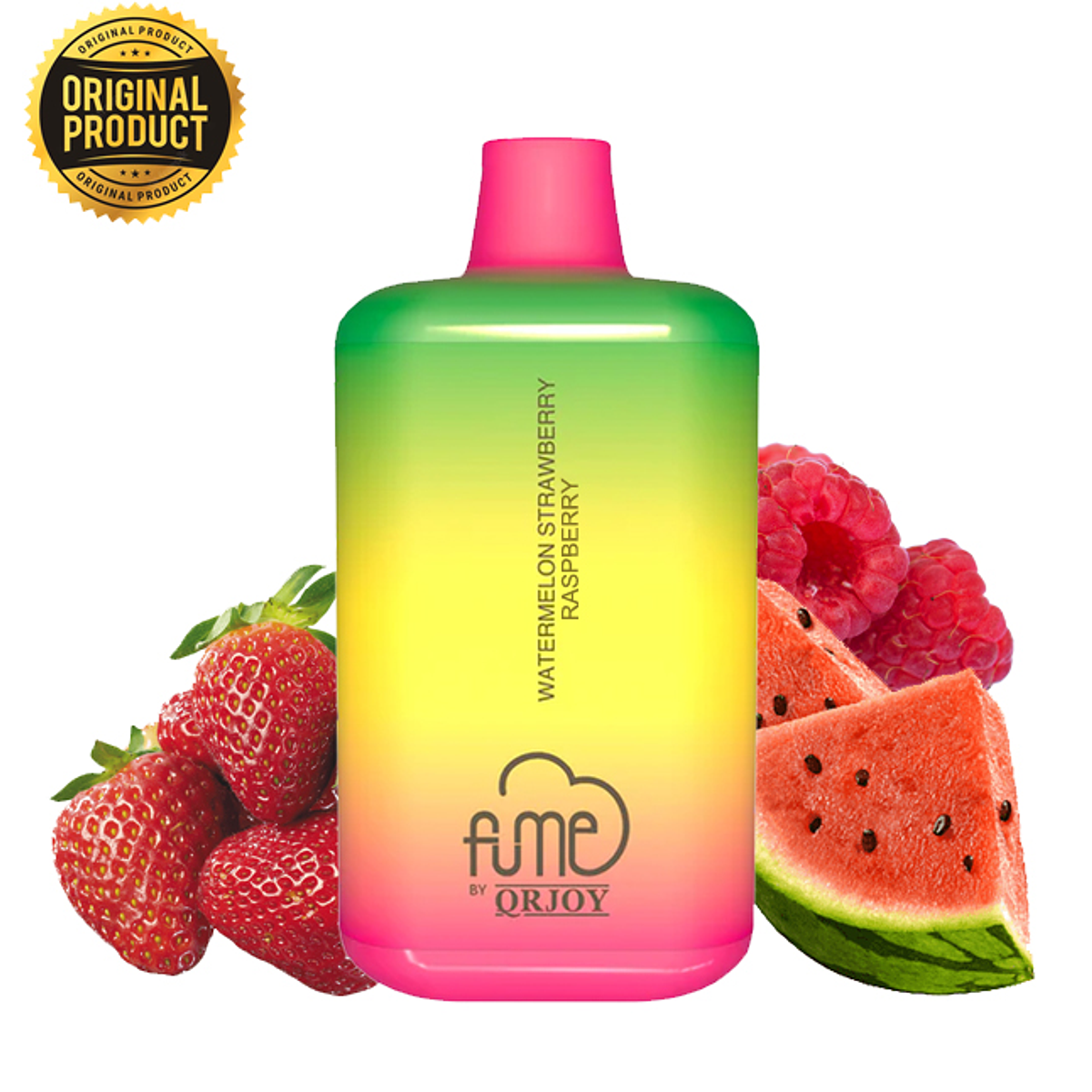 Fume Watermelon Straw Raspberry 5K Puff | SantiVape Shop