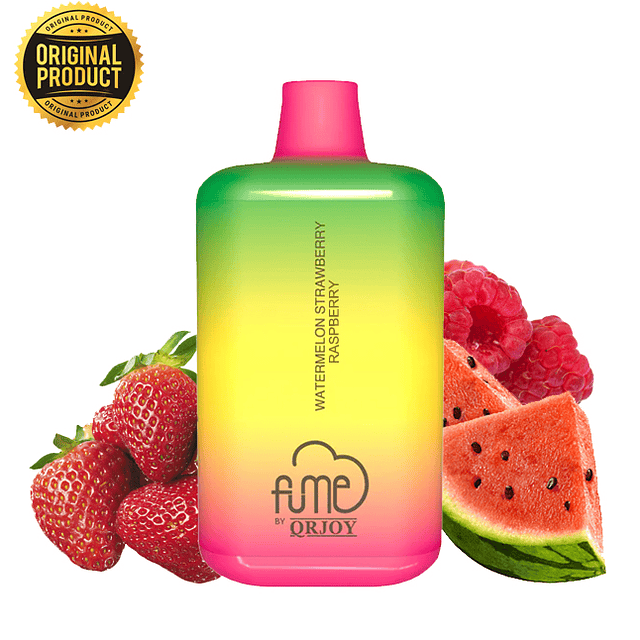 Fume Watermelon Straw Raspberry 5K Puff | SantiVape Shop