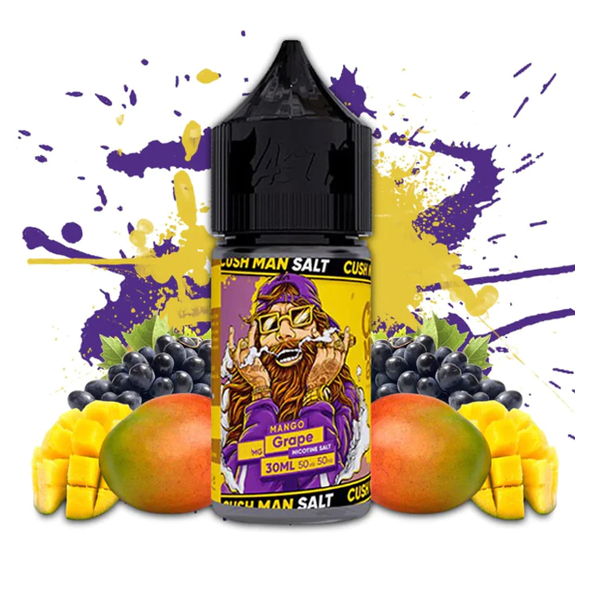 Nasty Cush Man Grape Low Mint Salt 30ml | SantiVape