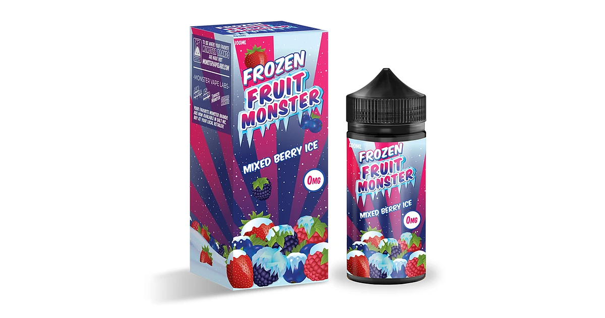 Frozen Fruit Monster Mixed Berry ICE 100ml | SantiVape Shop