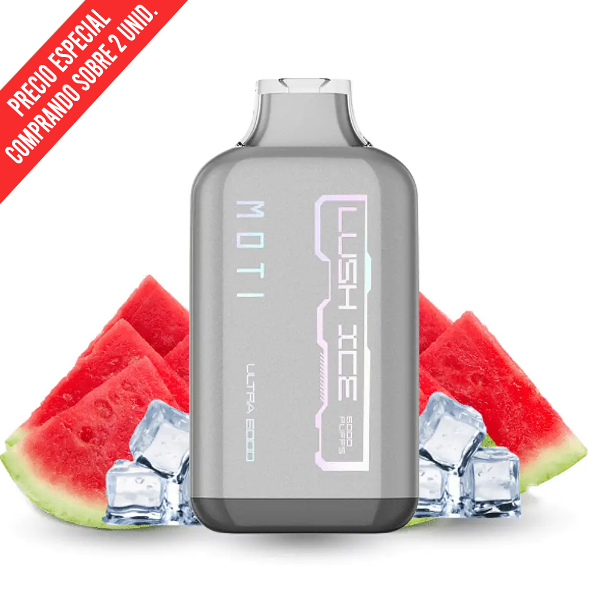 Moti Ultra Watermelon ICE 6K Puff | SantiVape Shop