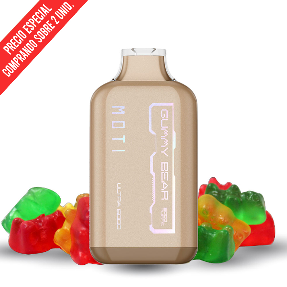 Moti Ultra Gummy Bear 6K Puff | SantiVape Shop