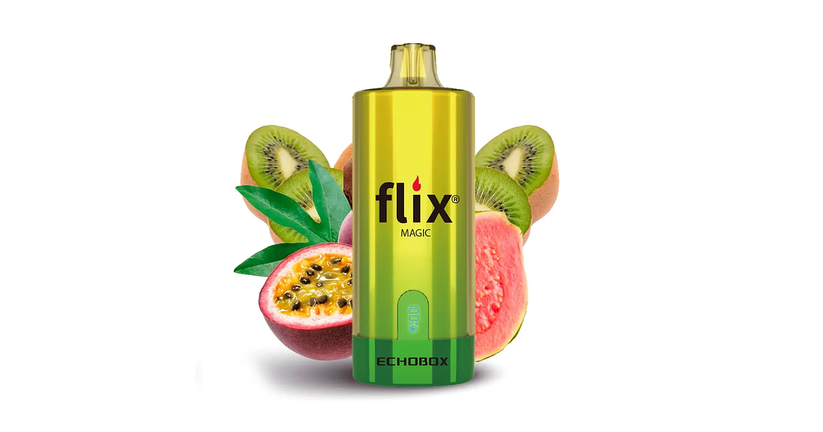 Flix Echobox Magic – Vaporizador Desechable 12000 Puff Chile