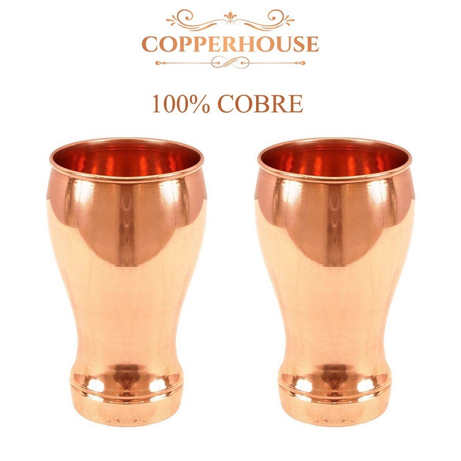 SET DE 2 TAZONES 600ML CADA UNO 100% COBRE MARCA COPPERHO...