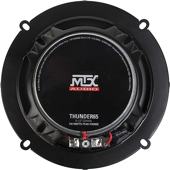 PARLANTES MTX THUNDER 65 COAXAL 6 1/2 PULG. 2VIAS