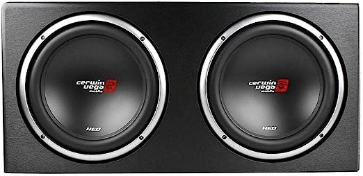SUBWOOFER CERWIN VEGA XE12DV XED SERIES 12PULG. DUAL LOADED