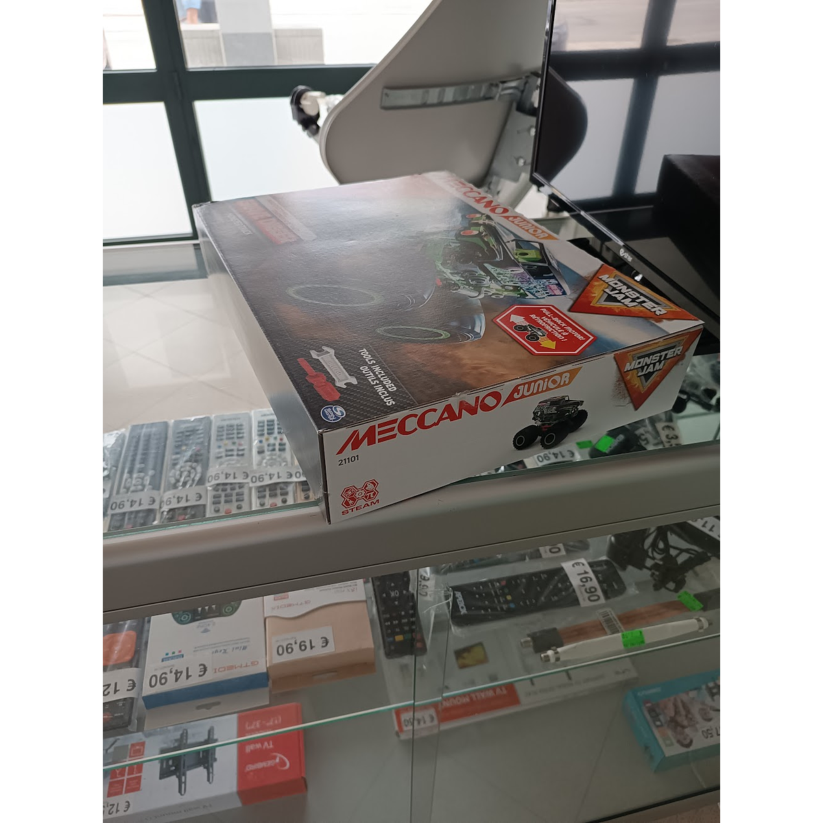 MECCANO JUNIOR MONSTER JAM MONSTER TRUCK GRAVE DIGGER | SatLine 24