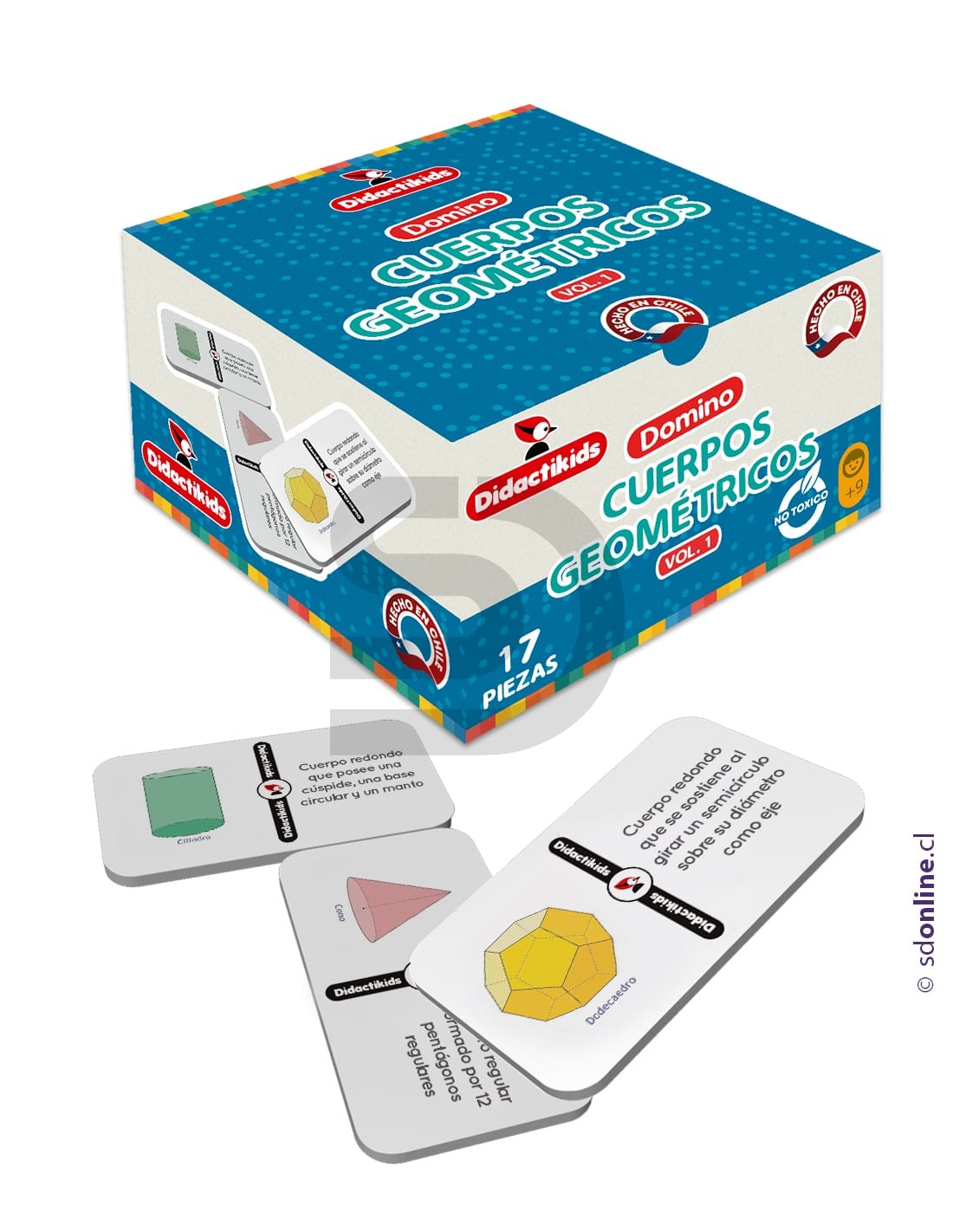 Dominó De Cuerpos Geométricos Vol 1