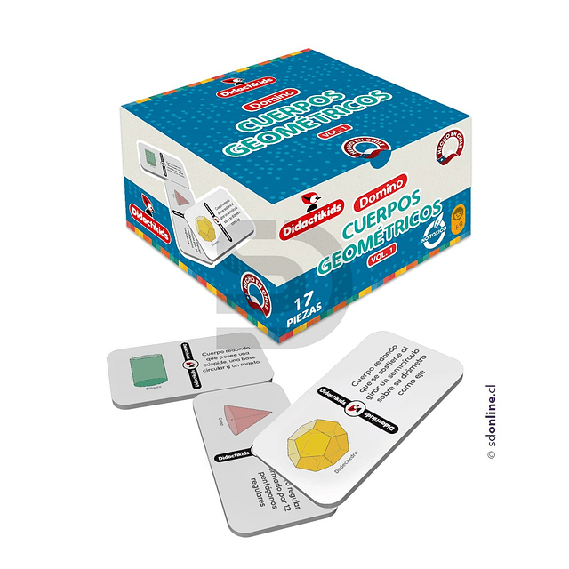 Dominó De Cuerpos Geométricos Vol 1