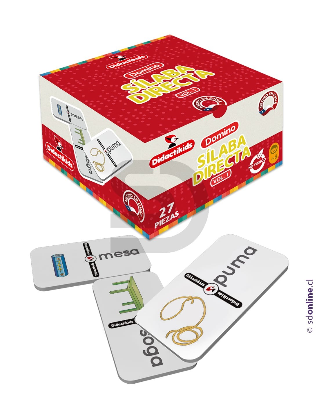 Dominó De Silaba Directa Nb1 Vol 1