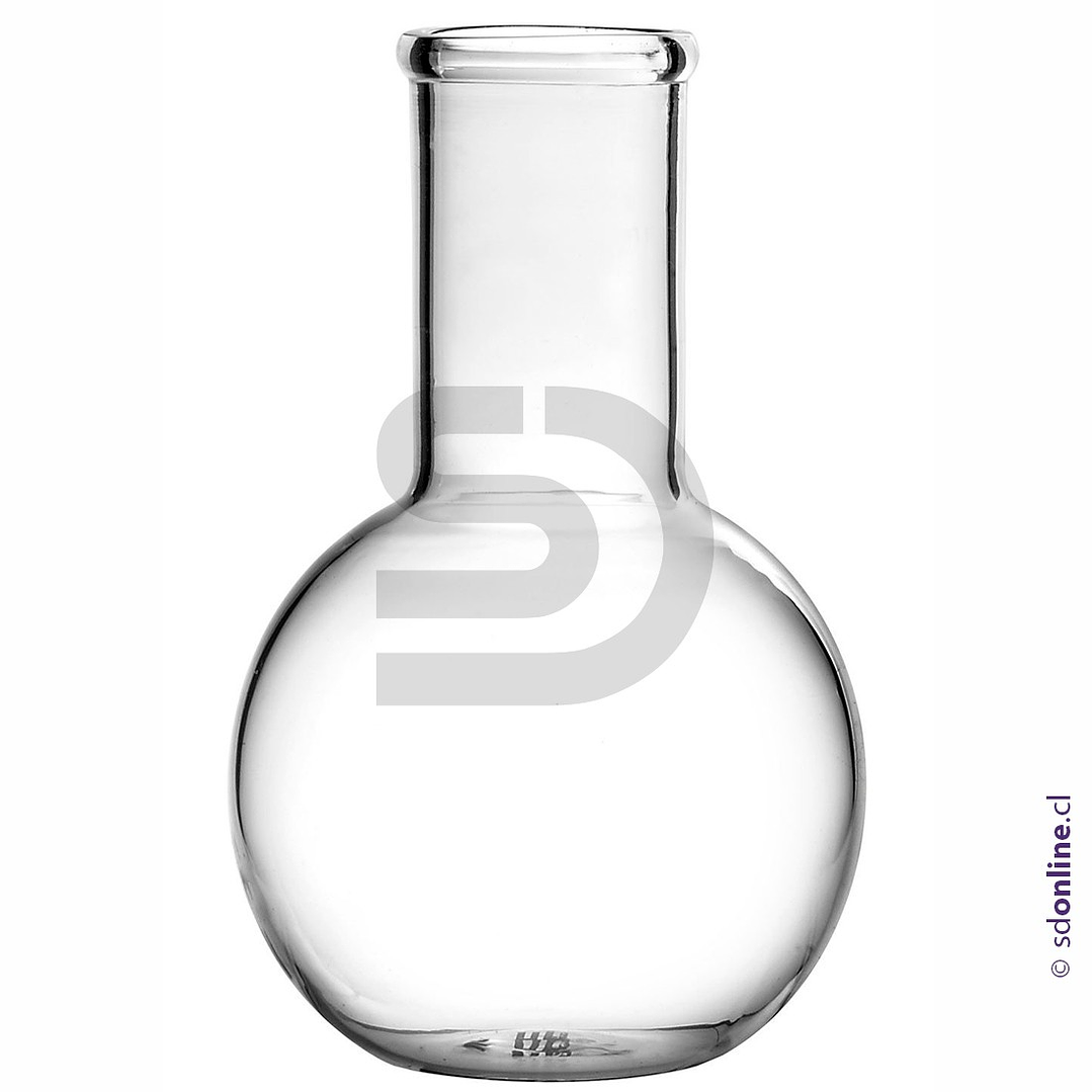 Matraz Esferico Fondo Plano 1000Ml