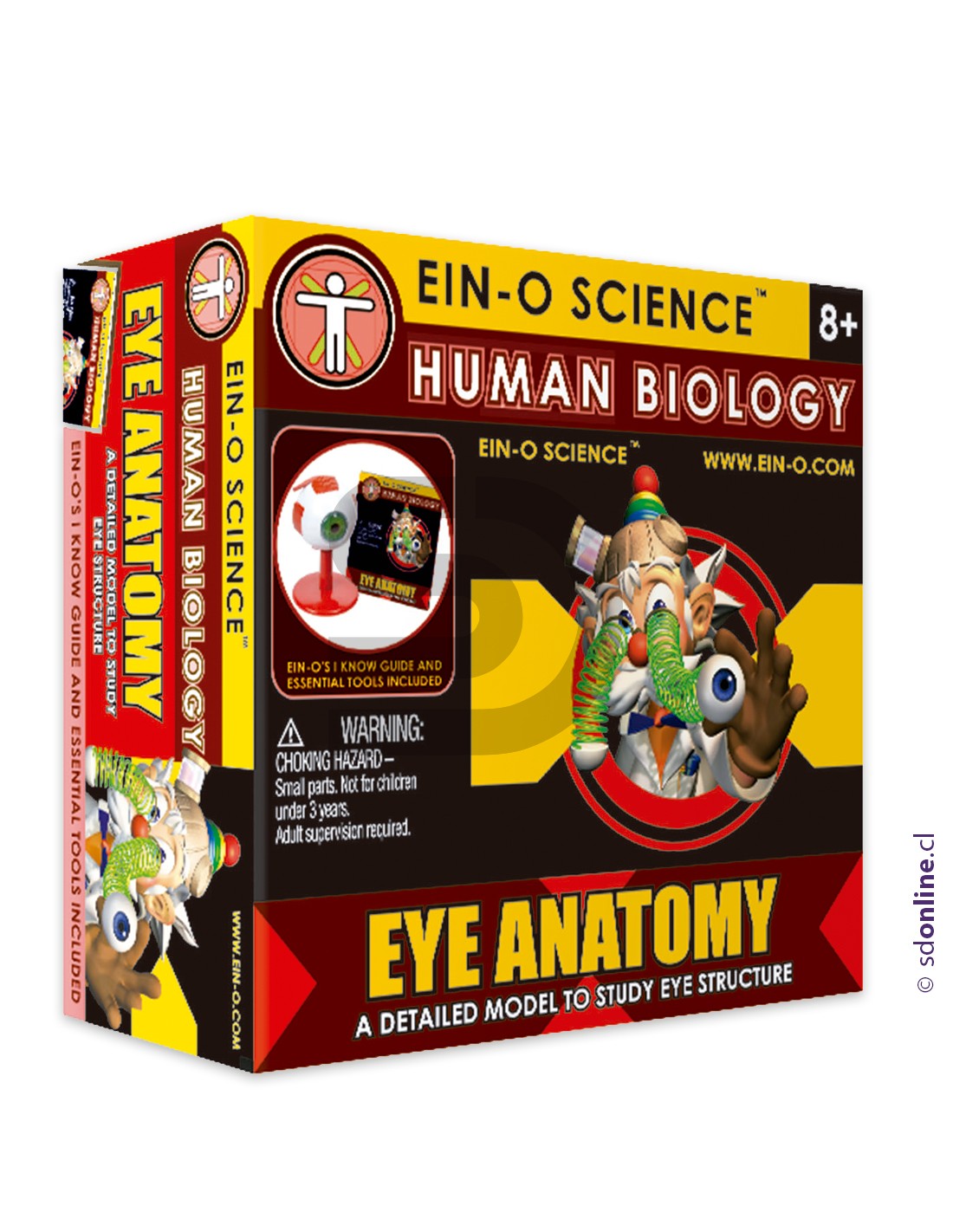 Ojo Desarmable Base Caja Plástica Cuadrada