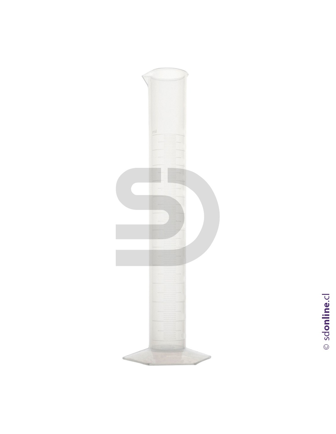 Probeta Pvc Graduada 100Ml