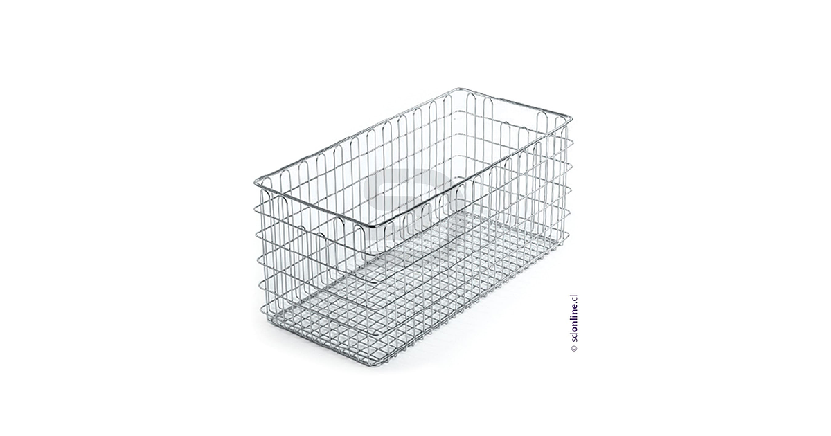 Canasto Esterilizacion 21X21X20Cm