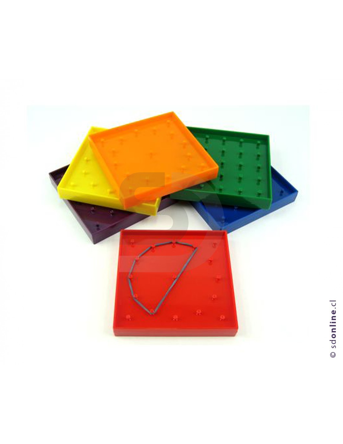 Geoplano 23 Cm Set 6 Piezas