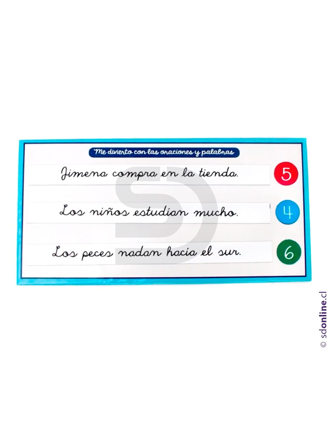 Me Divierto Con Las Oraciones Y Palabras