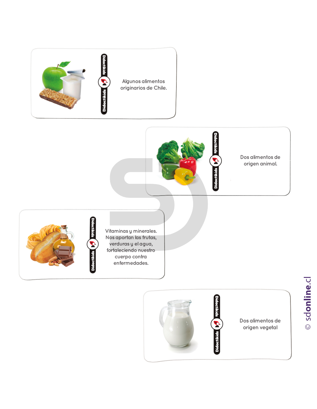 Dominó De Alimentos Saludables
