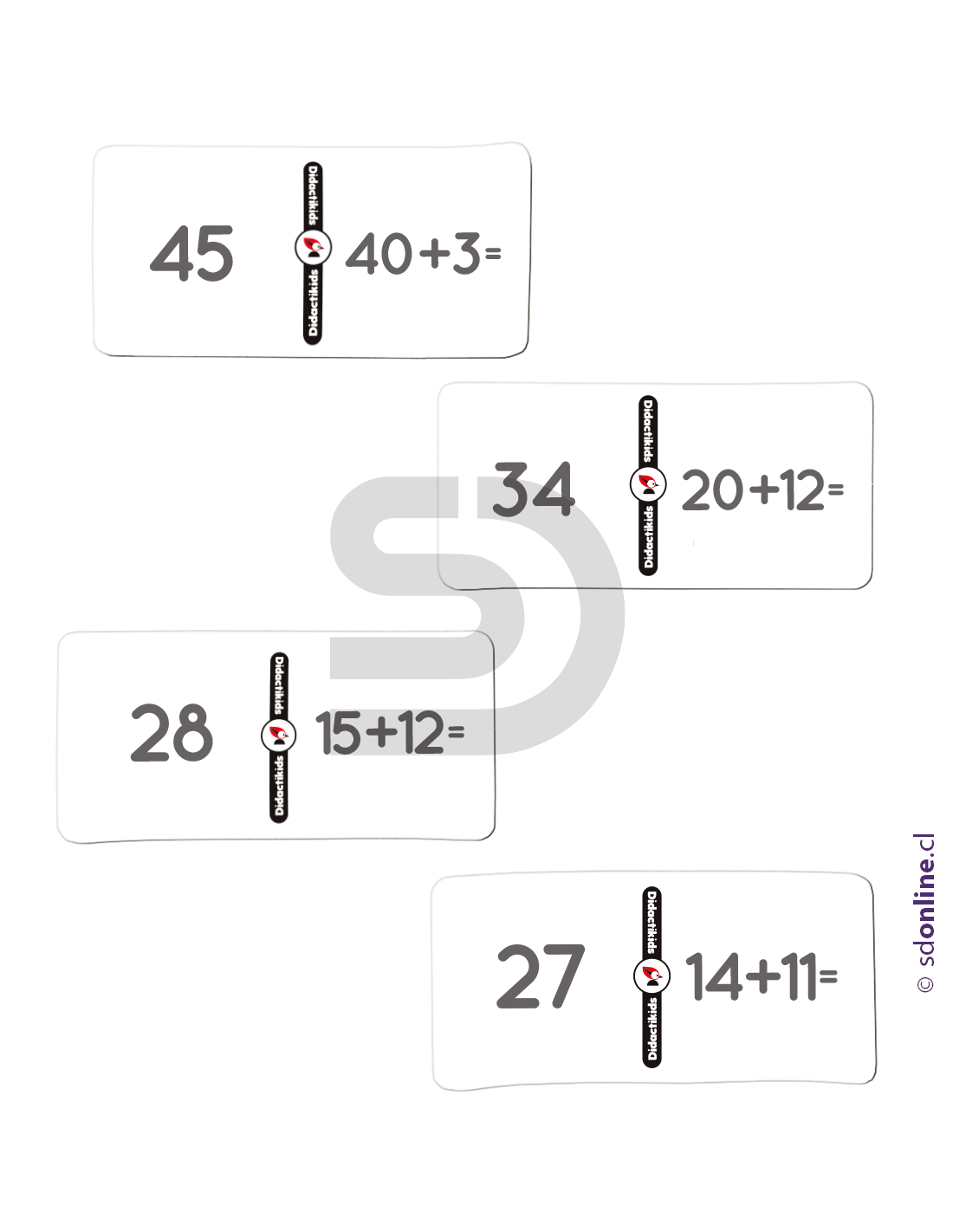 Dominó De Sumas Vol 1