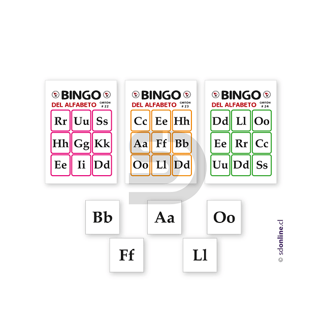 Bingo de Alfabeto