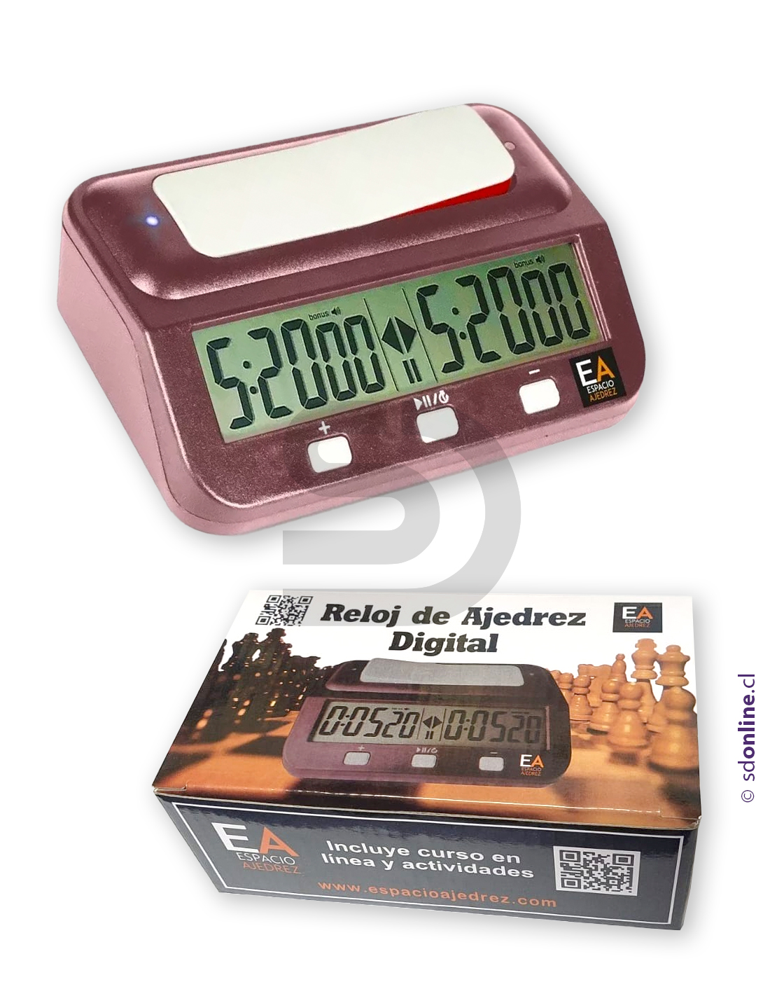 Reloj Digital De Ajedrez