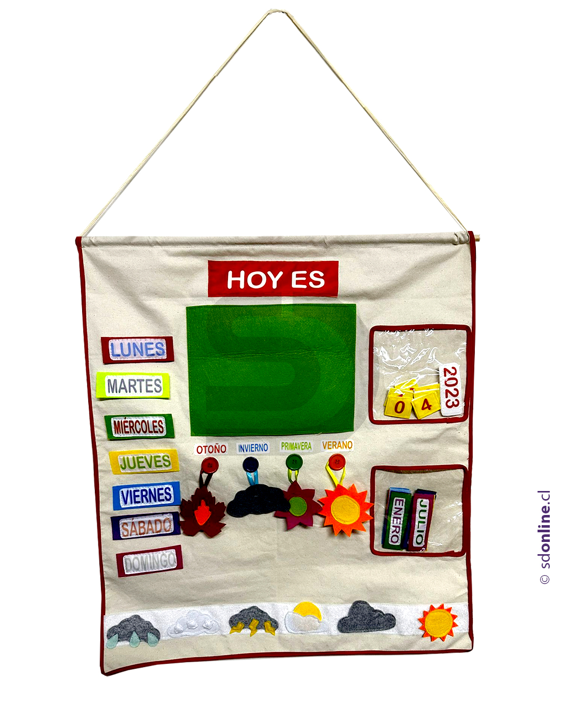 Calendario interactivo