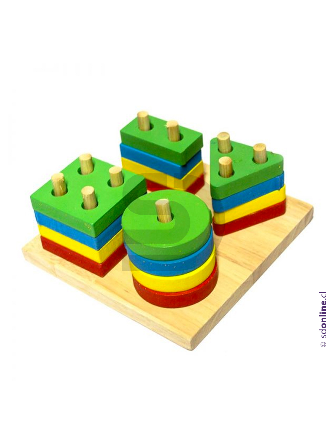 Figuras geométricas para apilar