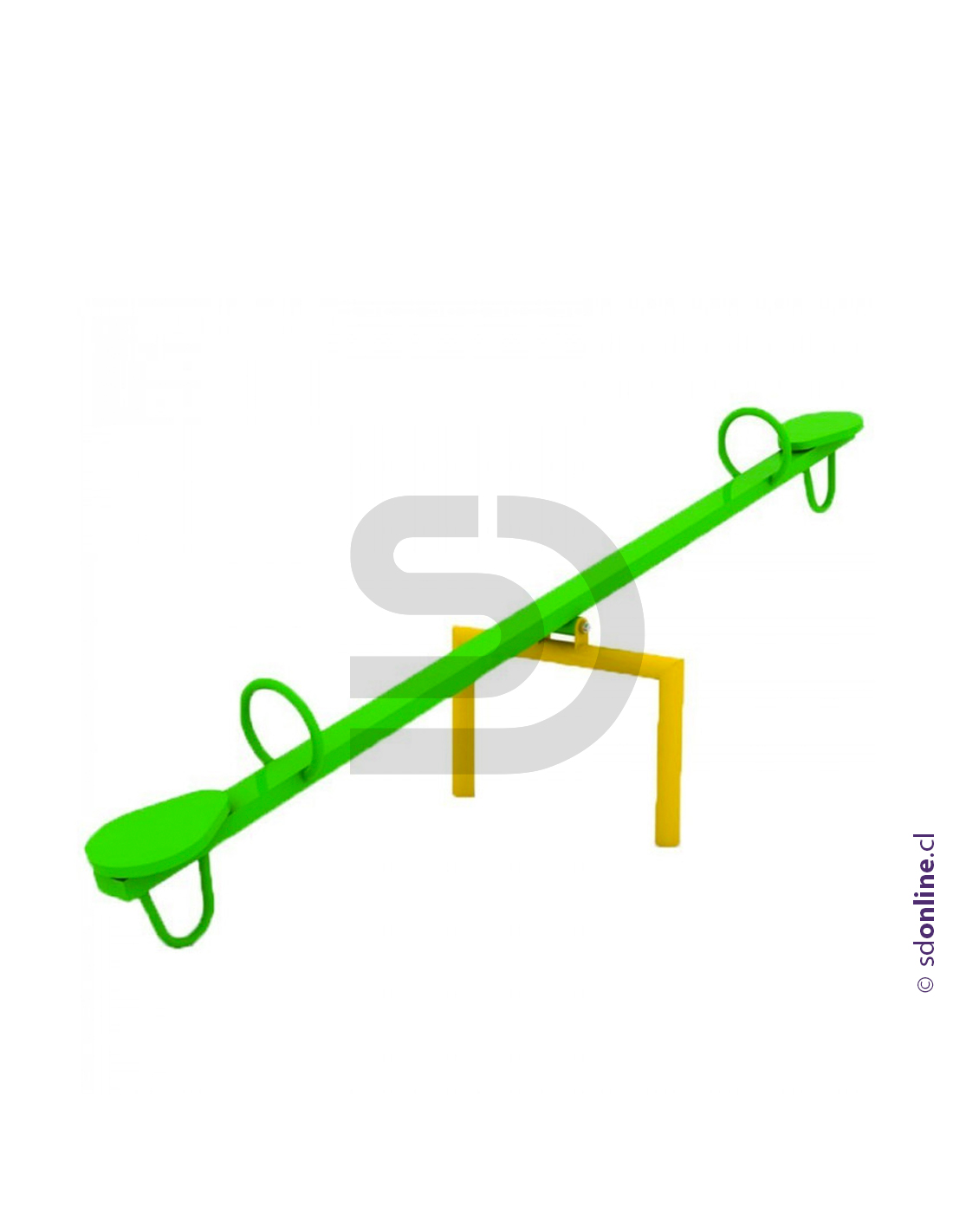 Balancín profesional simple plaza