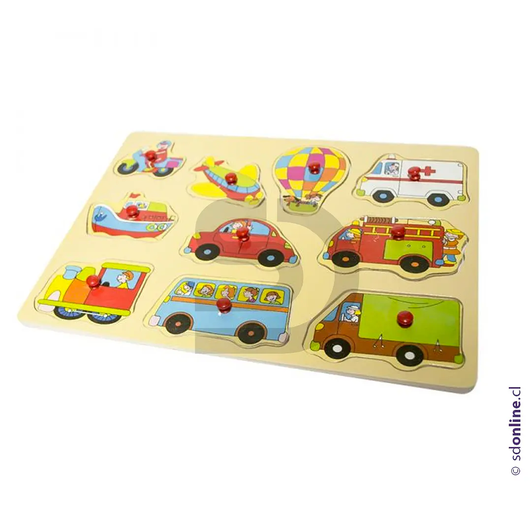 Puzzle Transporte de Madera
