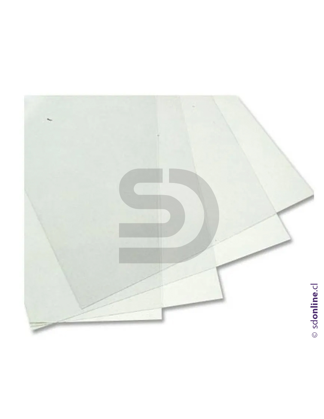 Mica Transparente Oficio 22,9x33,5 Cms