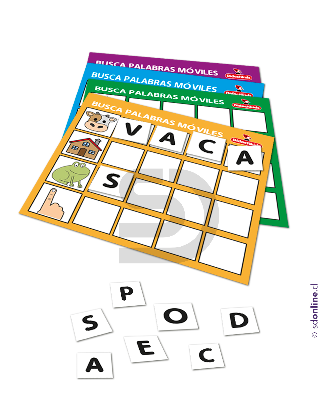 Busca palabras móviles