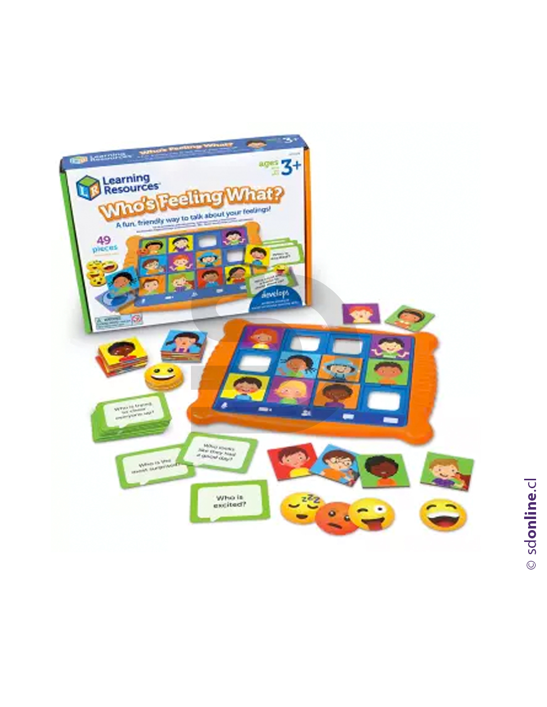 Juego de las emociones 49 piezas