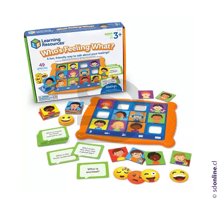 Juego de las emociones 49 piezas