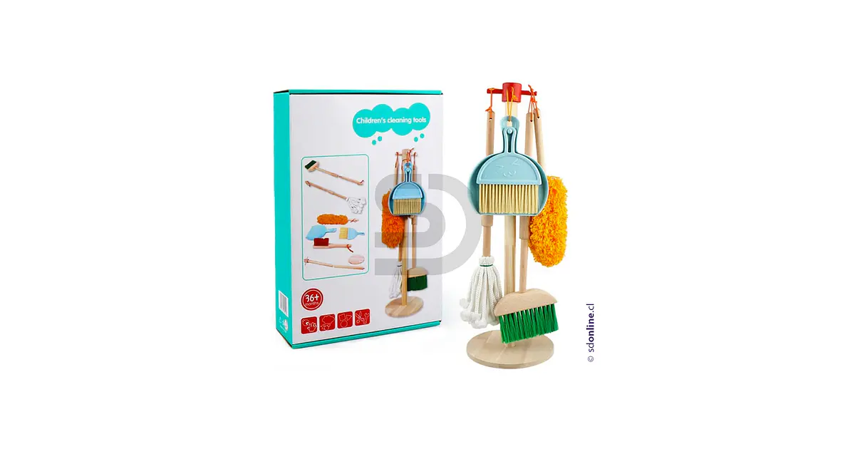 Set Aseo Madera