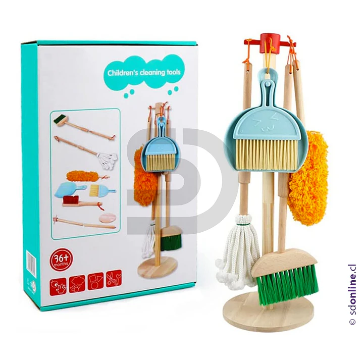Set Aseo Madera