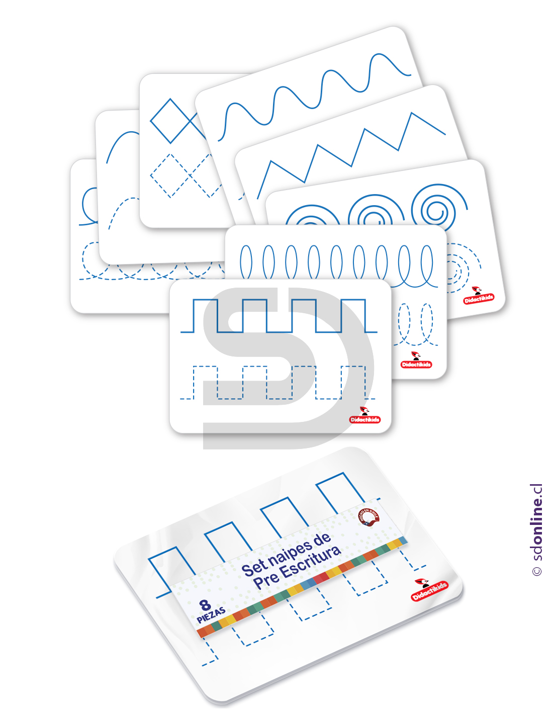 Set fichas de Pre Escritura