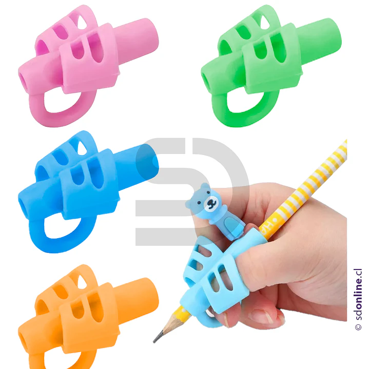 Adaptadores ergonómicos para tomar lápices