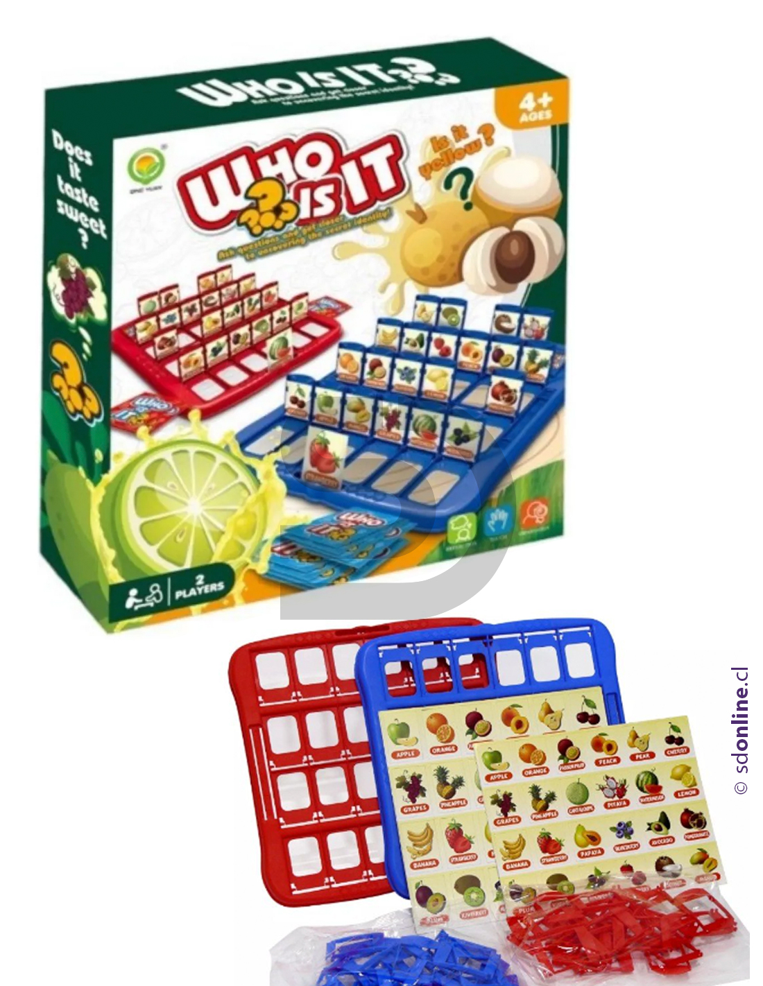 Adivina quien frutas