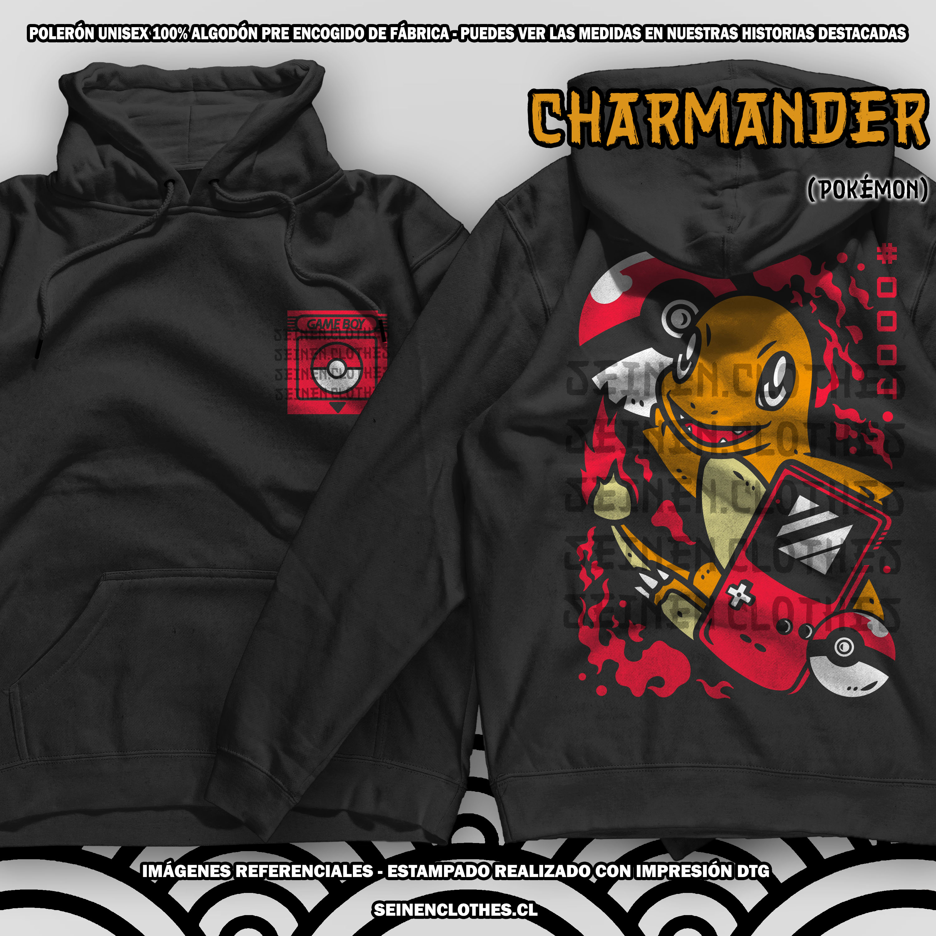 Polerón Charmander - Pokémon [N]