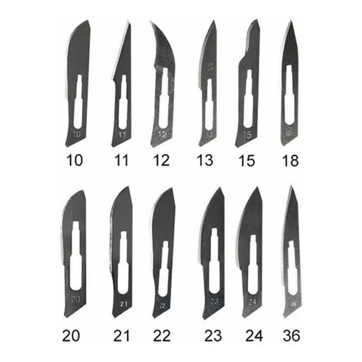 Escarpelo, Mango De Bisturí Número 4