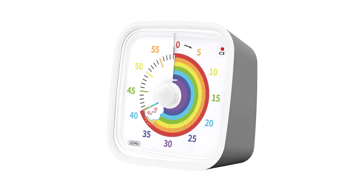 Reloj Temporizador visual cuenta regresiva de 60 min niños