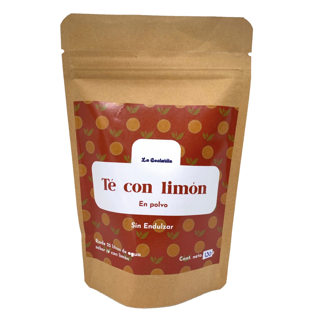 Té de limón en polvo
